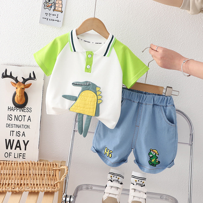 Funky 3D Crocodile Boys Clothing Set – Ju Ju Jam